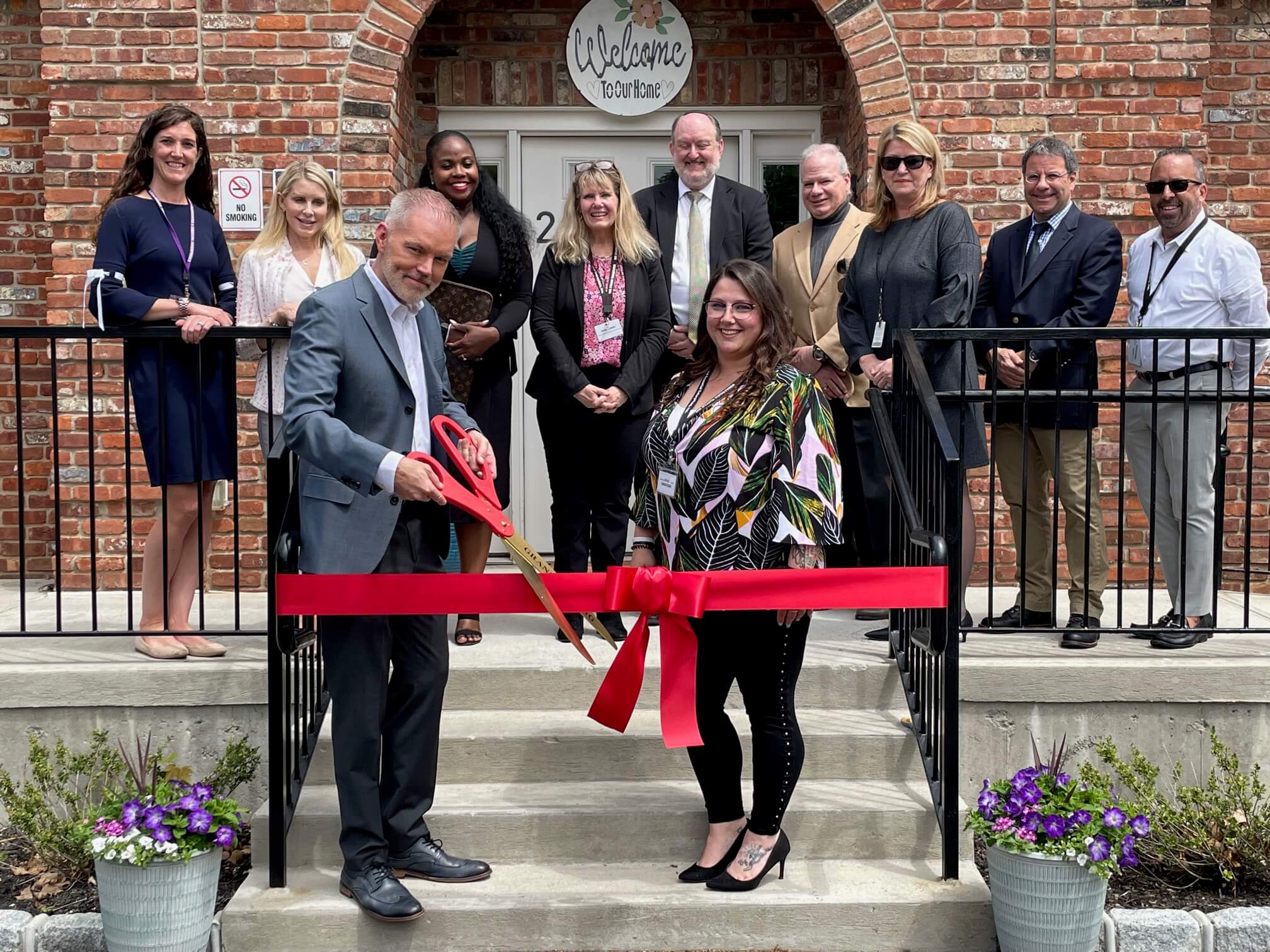 State, County, and Village Leaders Comer Together for Ribbon Cutting at ...